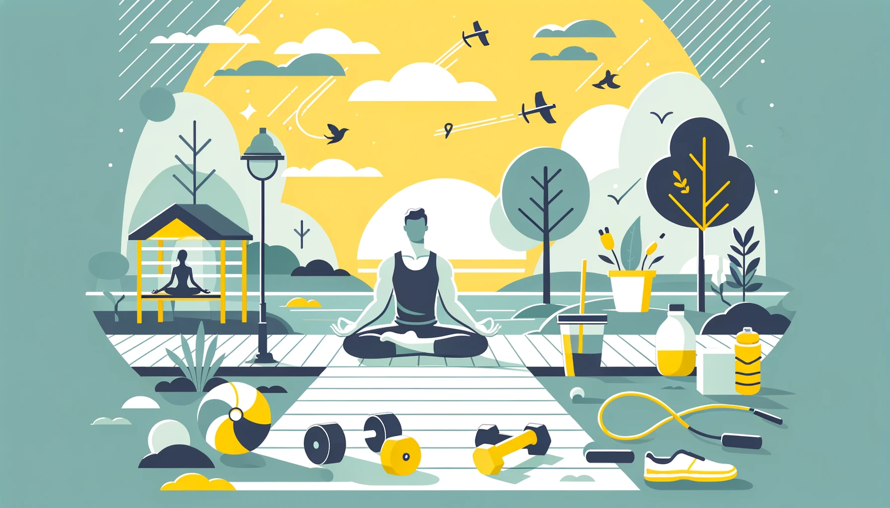 Mindfulness🧘‍♀️ with Fitness 💪 : Path to Holistic Health - Routine ...