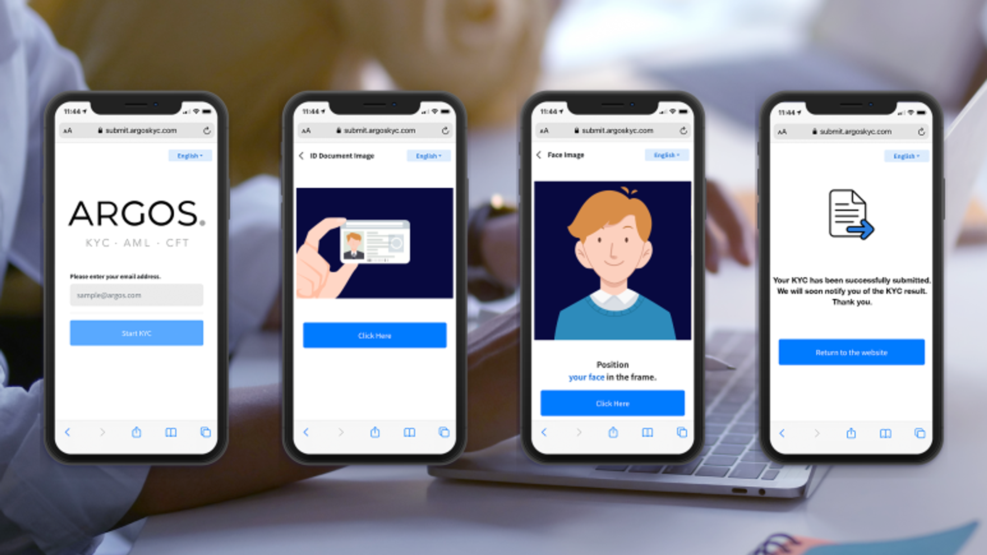 KYC 서비스-개인 신원 확인 솔루션 - ARGOS Identity