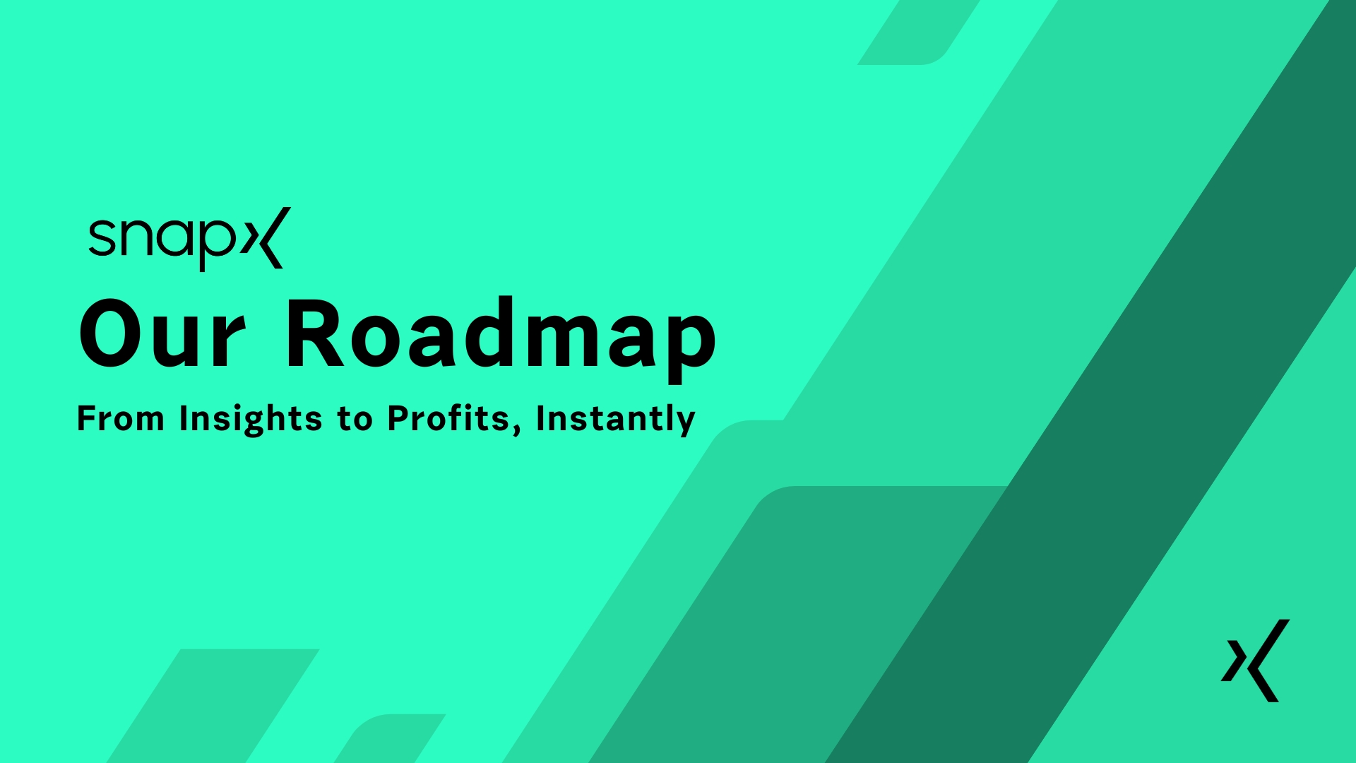 SnapX Marks the Spot: Our Roadmap From Insights to Profits, Instantly - SnapX Blog