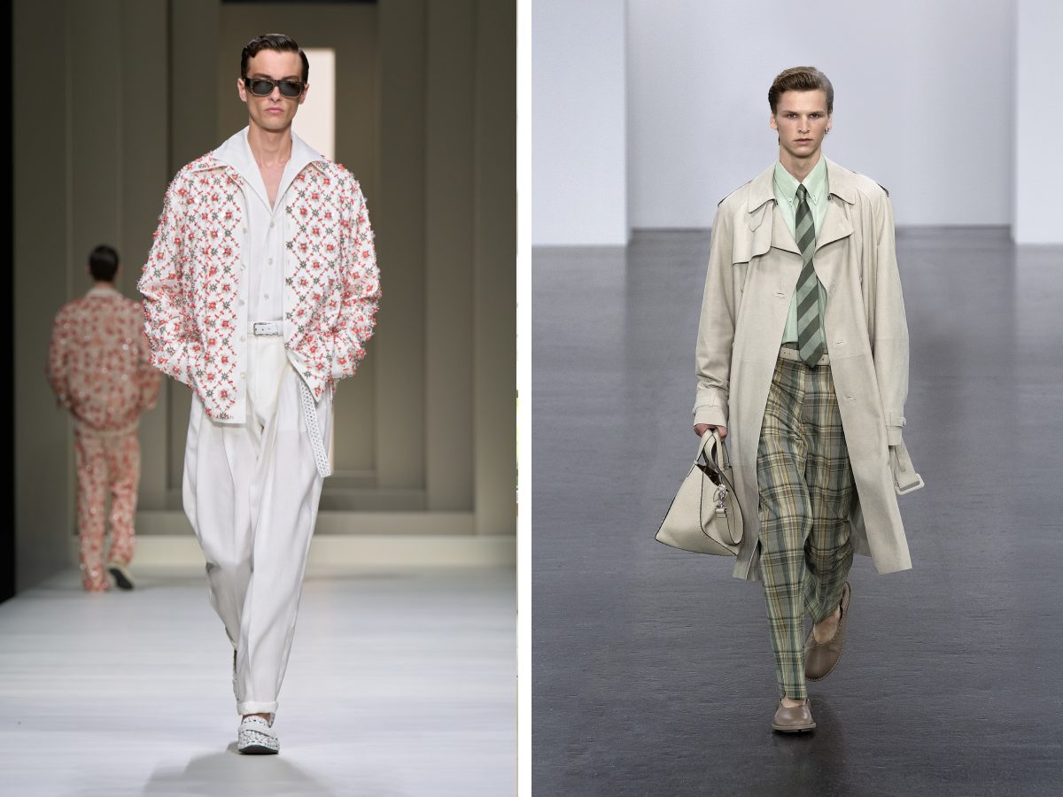 Men's fashion trends for 2025 as seen at S/S 2025 Milan and Paris ...