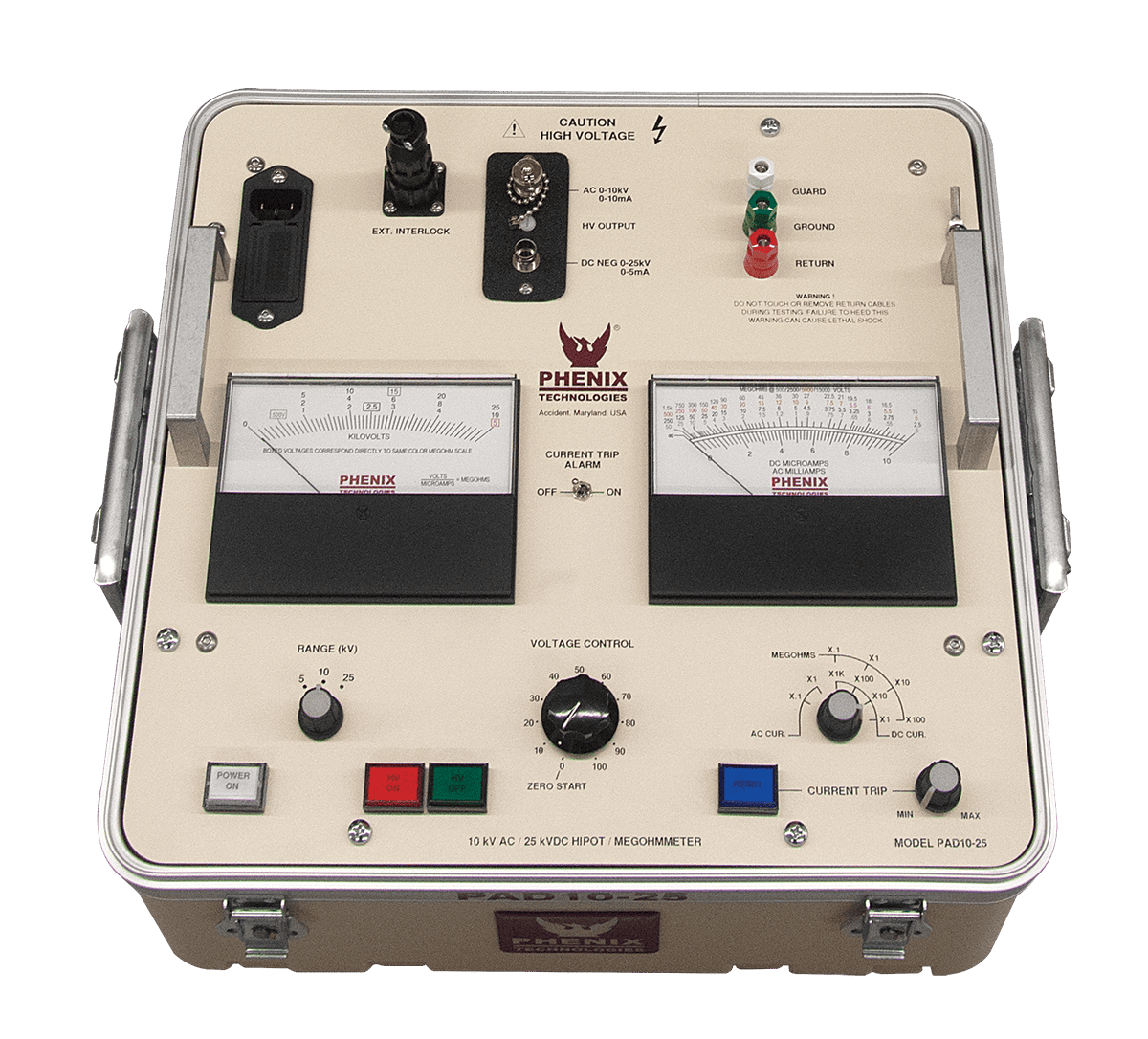 PHENIX 내전압 시험기 PAD10-25 리뷰 - 임대|렌탈 - DONGA SYSTEM BLOG - (주)동아시스템