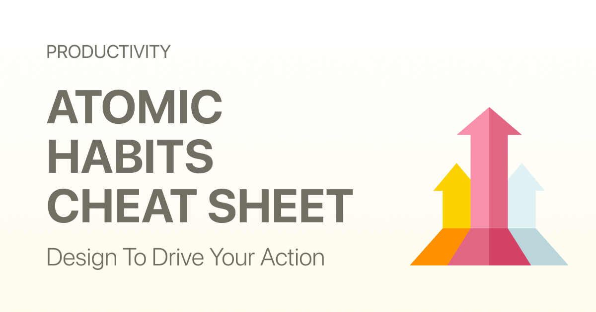 Atomic Habits Cheat Sheet: Step-by-Step Guide to Stacking Better Habits ...