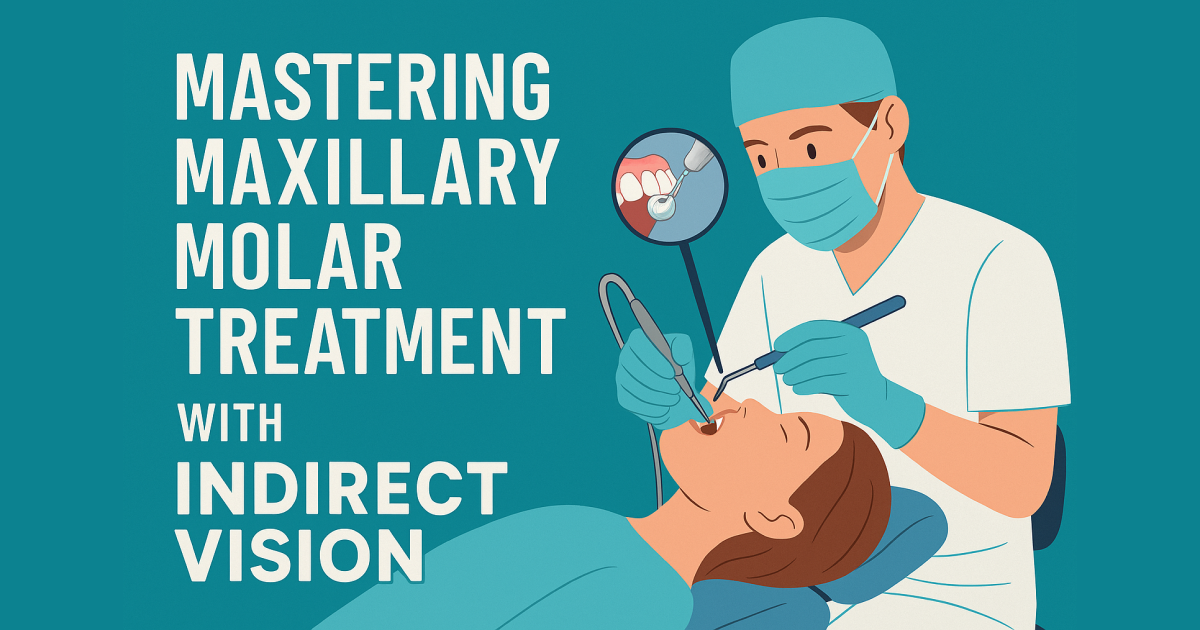Maxillary Molar Treatment with Indirect Vision : A Step-by-Step Guide - Dental Master Series