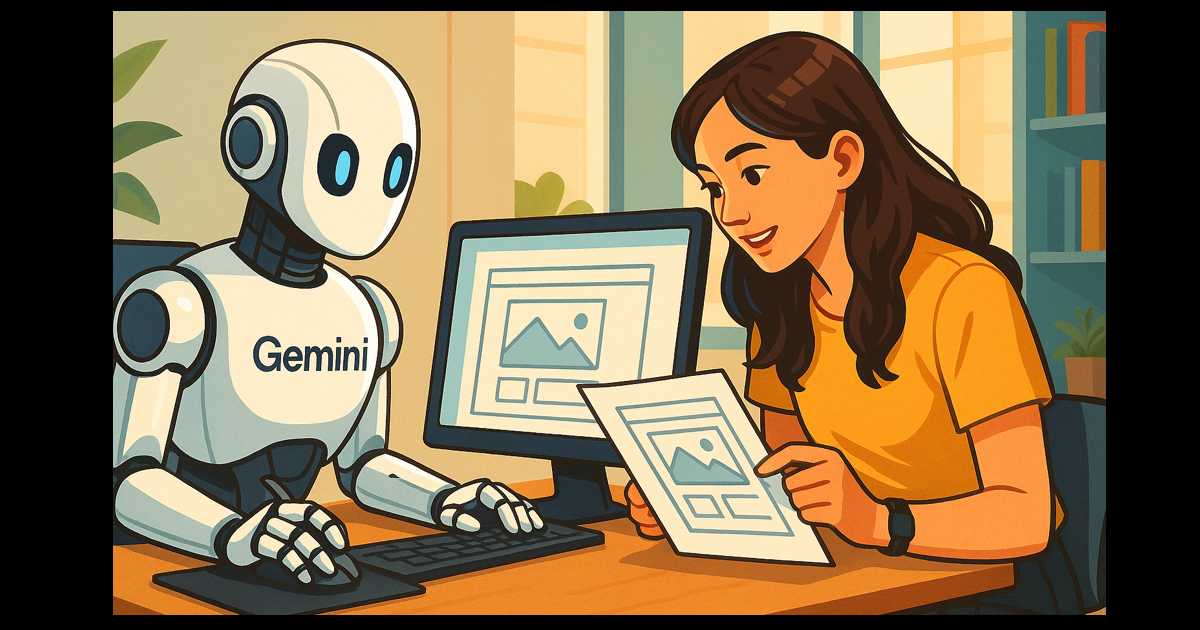 Gemini Canvas로 디자인 시안 작업하기 - ProAgent AI