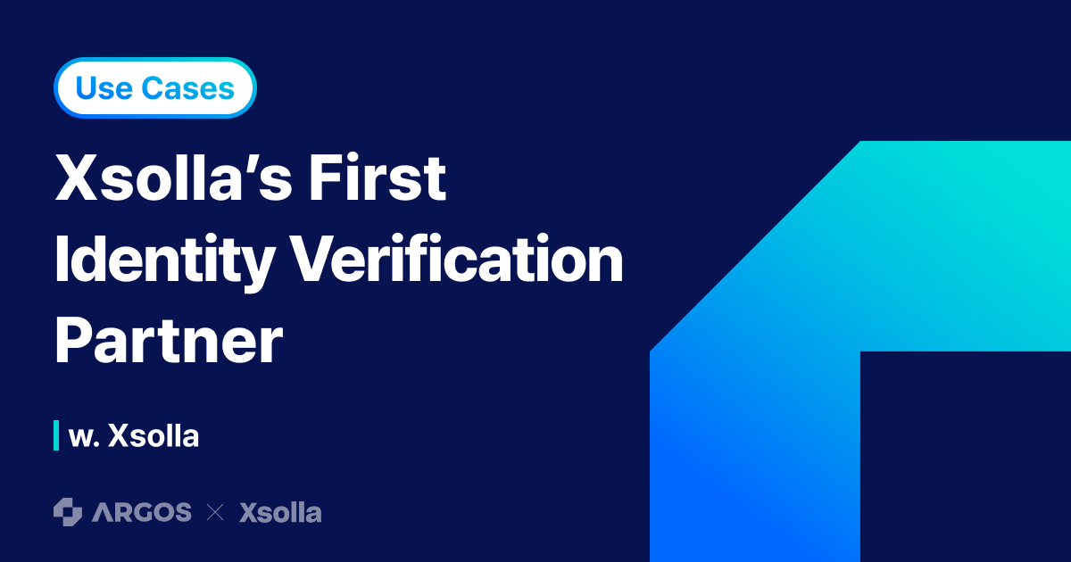 Automated Identity Verification ARGOS Joins Forces with Global Game Platform - ARGOS Identity