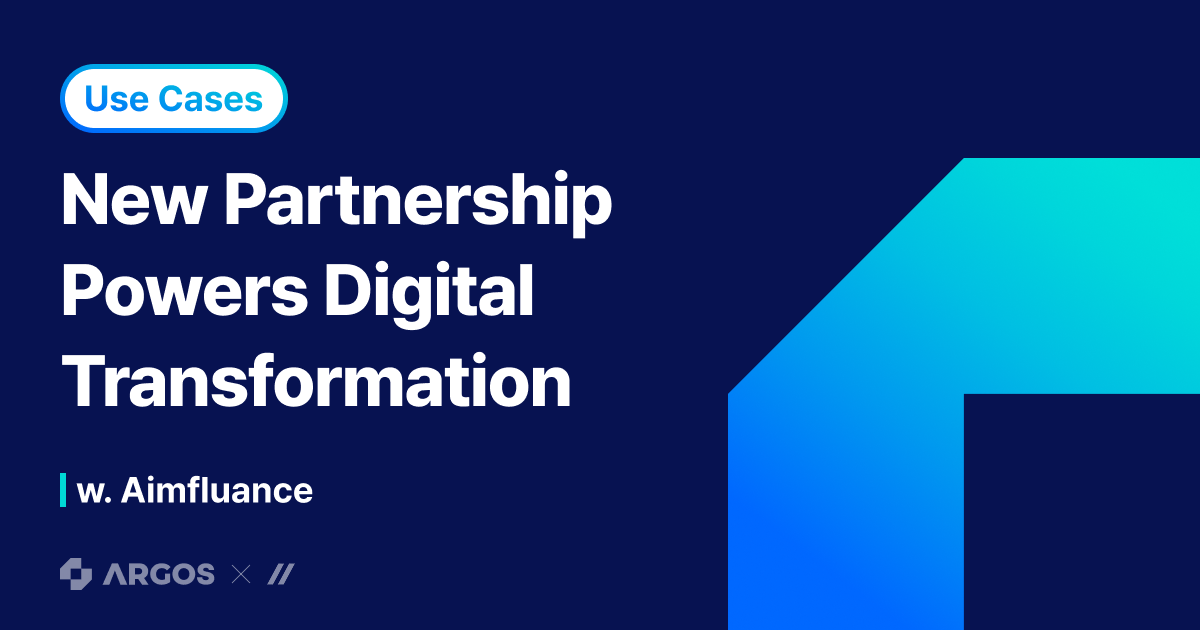 [ARGOS X aimfluance] Aimfluance LLC and ARGOS Identity Inc. Announce Strategic Partnership to ...