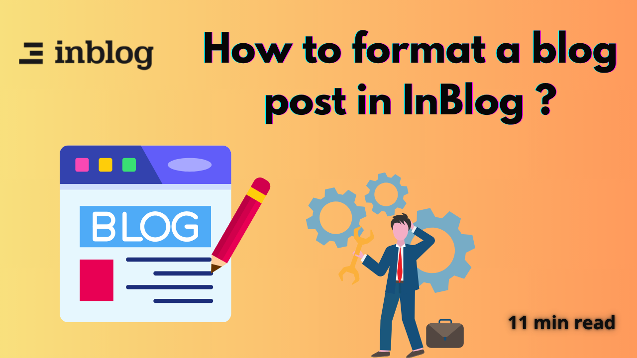 How to format a blog post in InBlog for SEO Success - inblog's blog