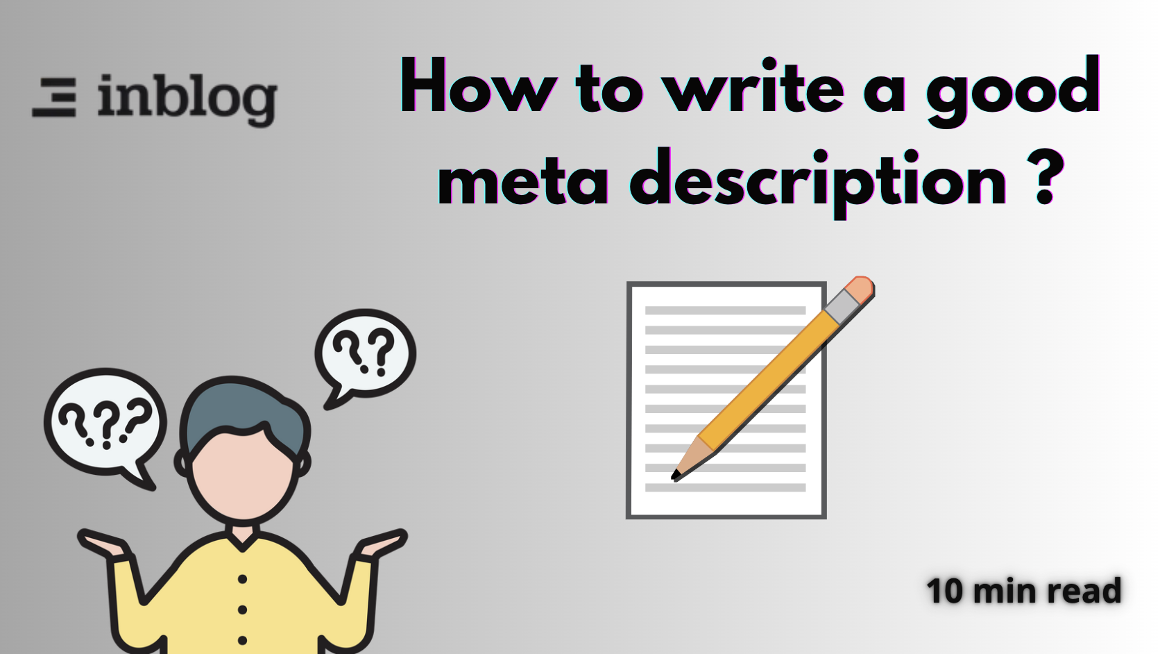 How to write a good meta description ? - inblog's blog